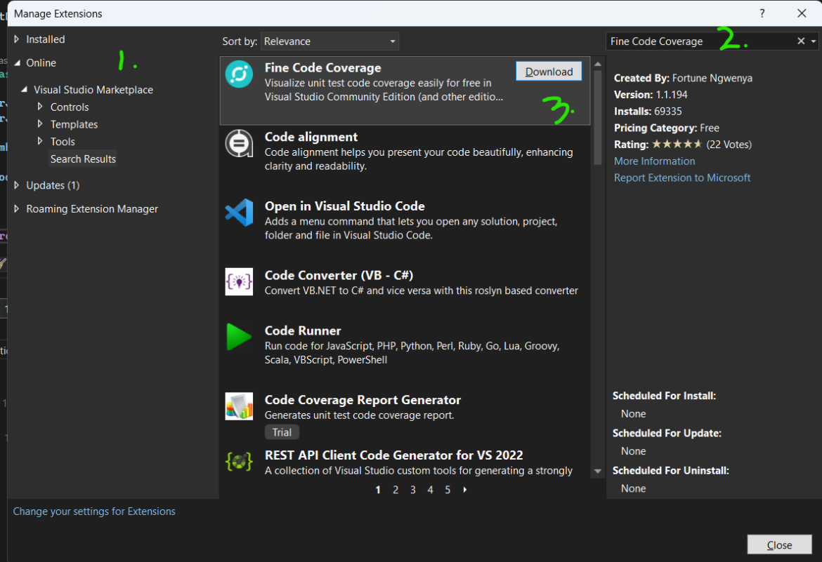 Visual Studio Code Coverage with Fine Code Coverage Visual Studio 2022 ... Visual Studio Code Coverage with Fine Code Coverage Visual Studio 2022 ...